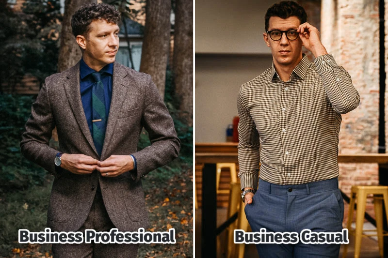 Business Casual vs Business Professional for Men Explained